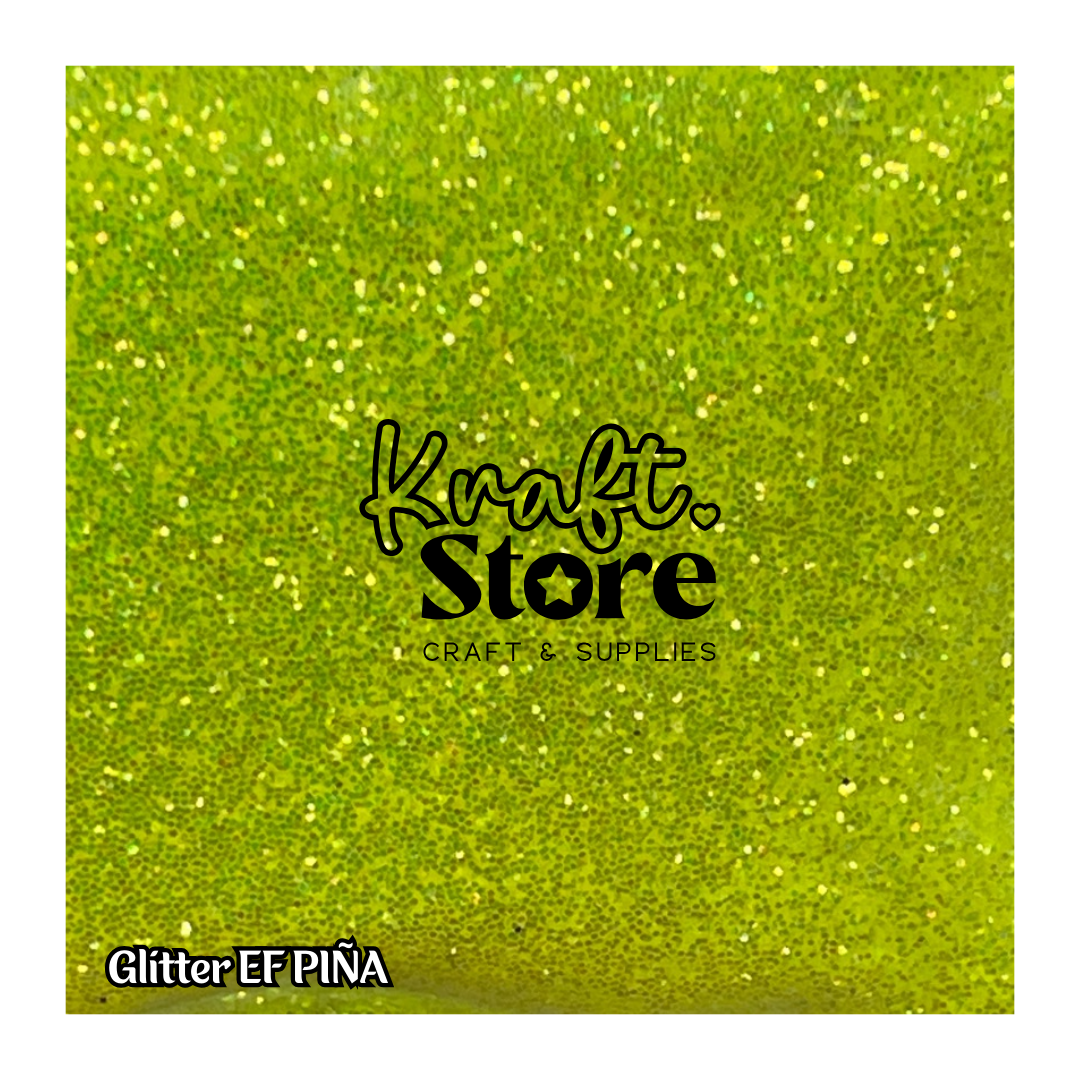 Glitters Extra Finos Amarillos – KraftStore